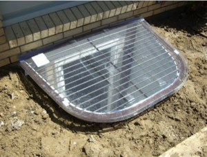 Window Well Covers, Custom Window Well Covers, Metal Mesh or Lexan